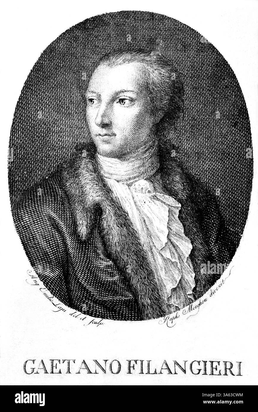 1775 c., Naples , ITALY : The italian philosopher of law and jurist ...