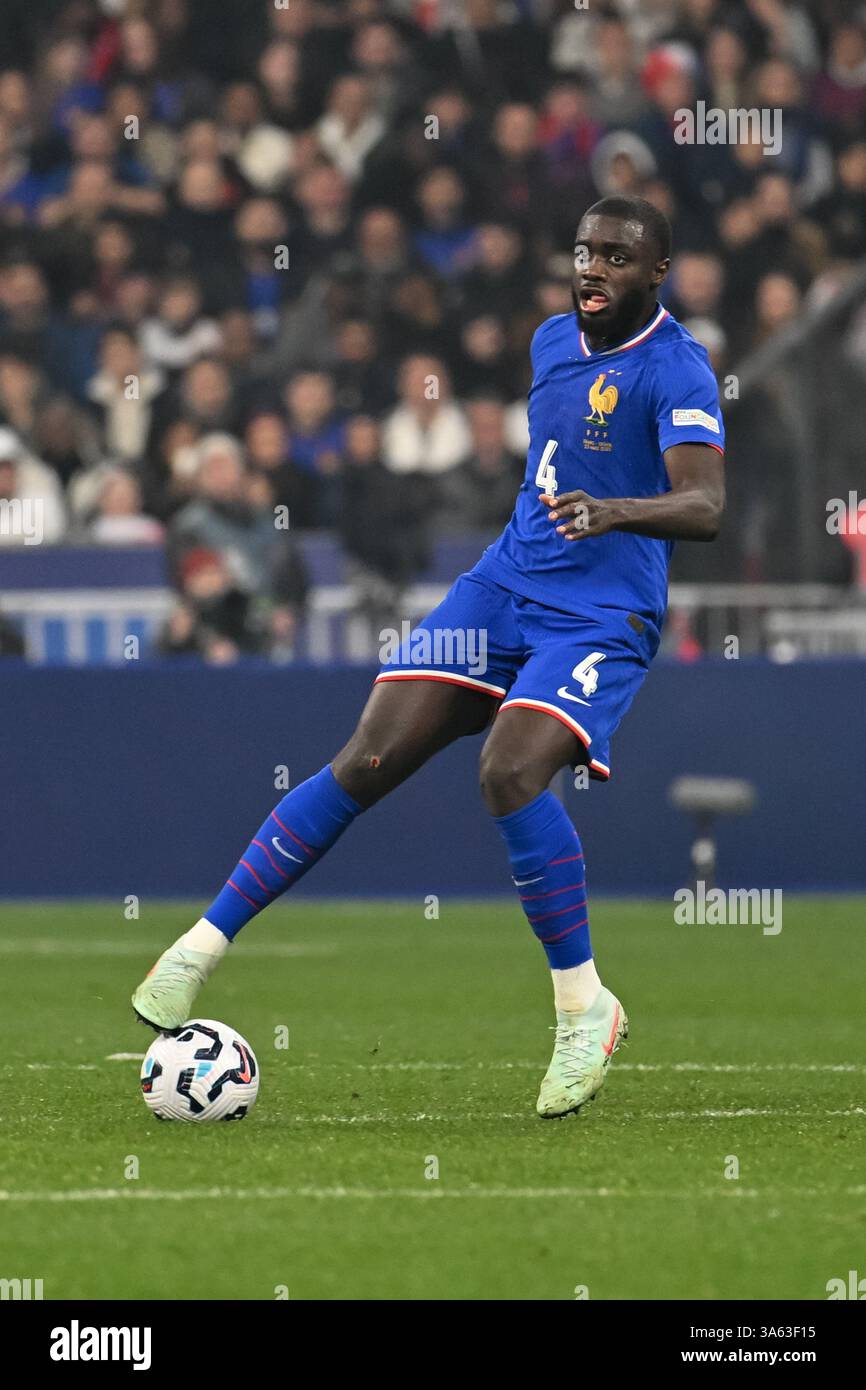 soccer - Dayot Upamecano #4 during the Nations League return match ...