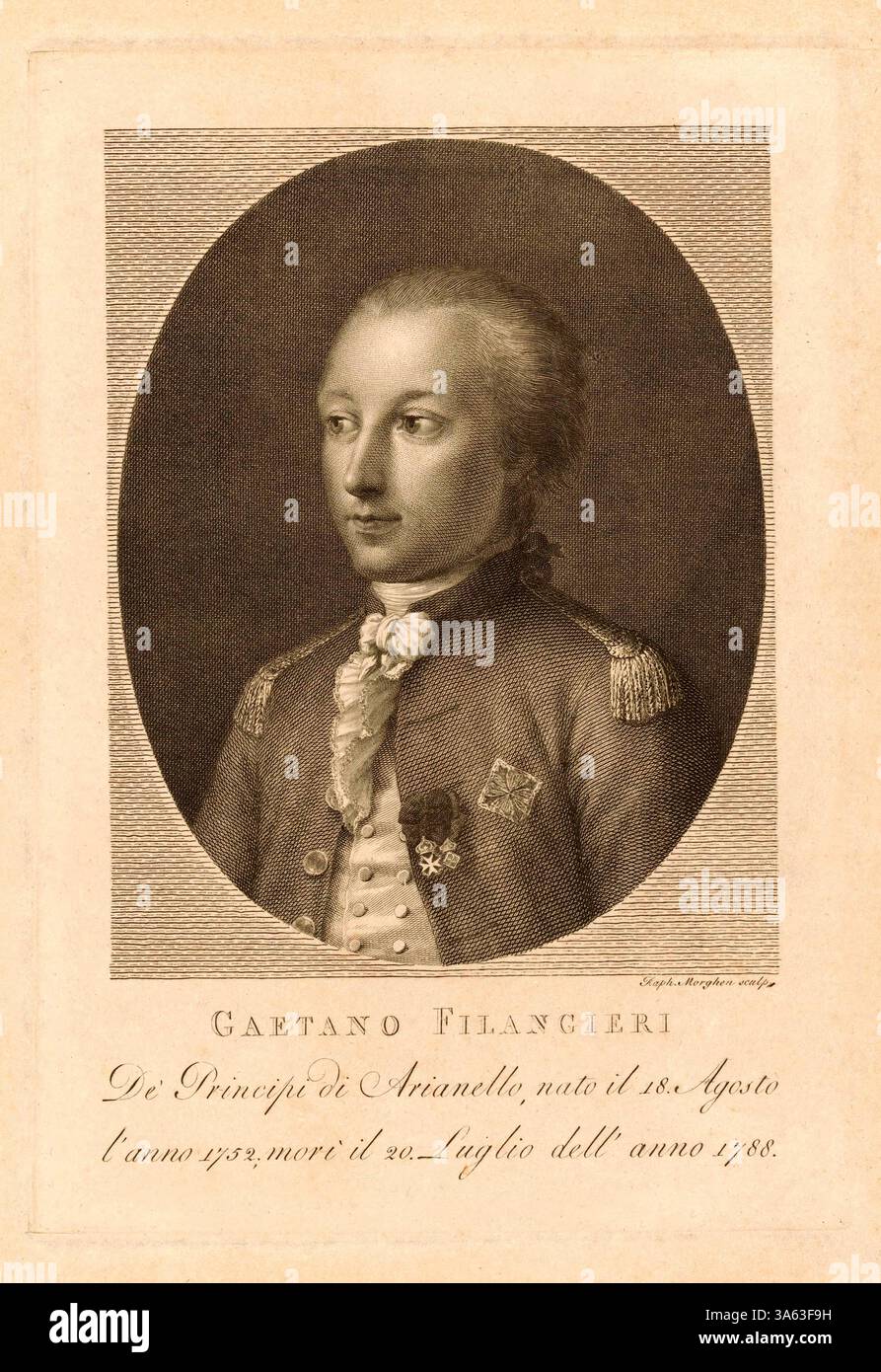 1775 c., Naples , ITALY : The italian philosopher of law and jurist ...