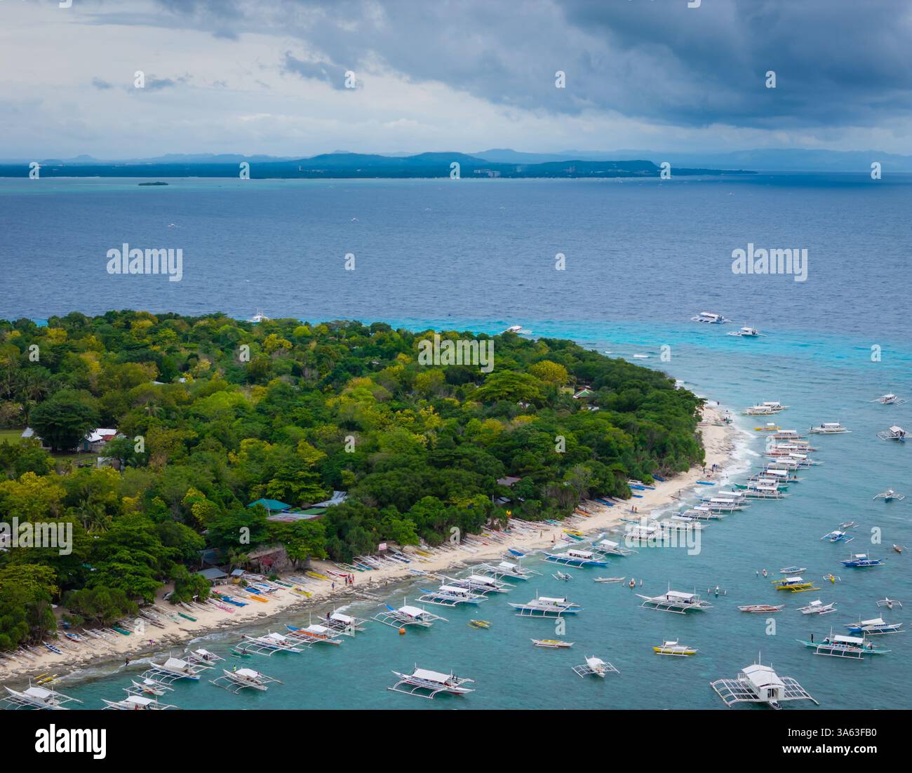03 24 2025 - Balicasag Island Panglao Bohol, Philippines. Panoramic ...
