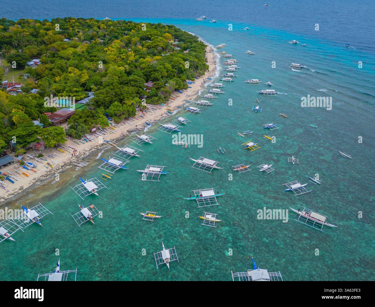 03 24 2025 - Balicasag Island Panglao Bohol, Philippines. Panoramic ...