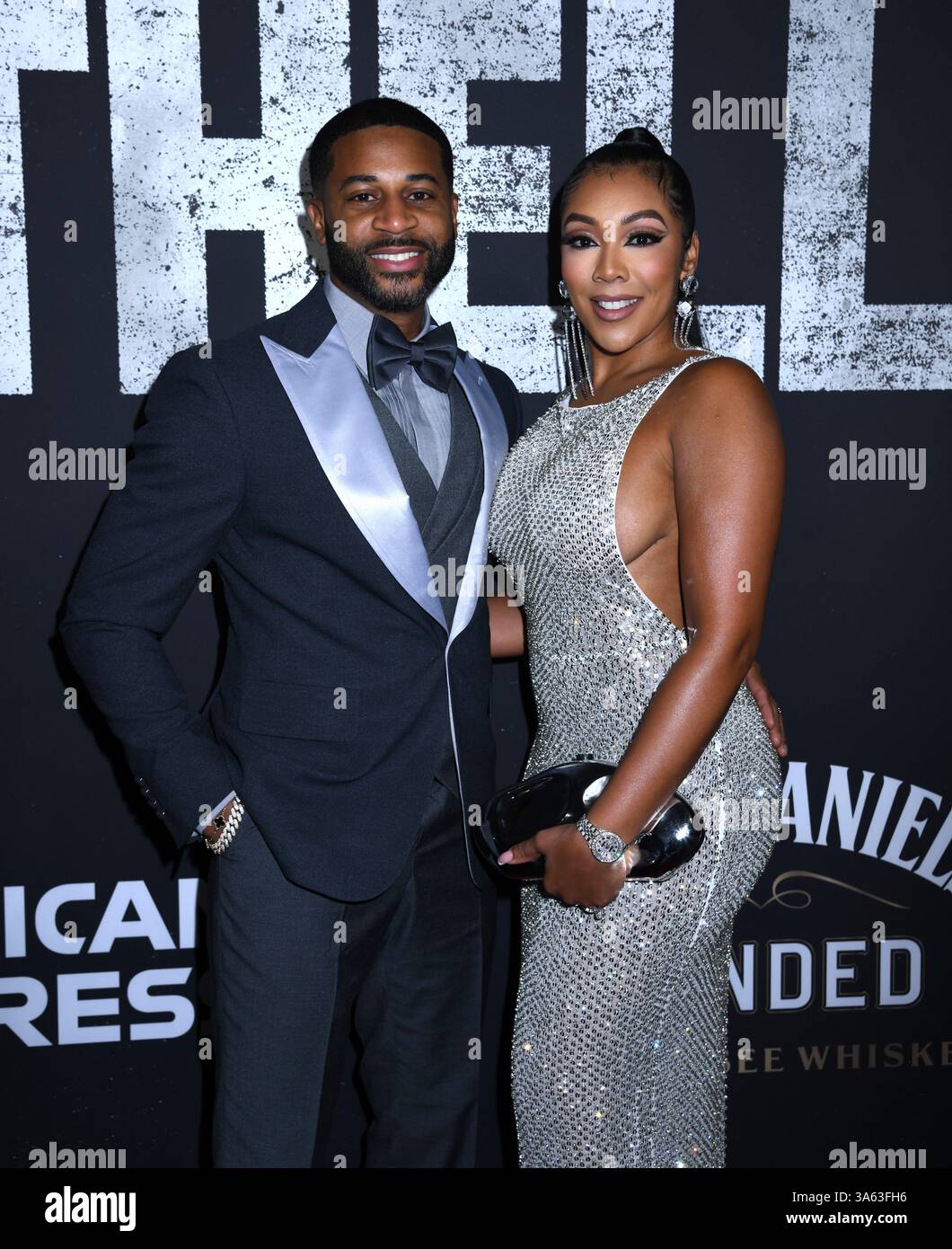 March 23, 2025, New York, Ny, United States: Devale Ellis and Khadeen ...