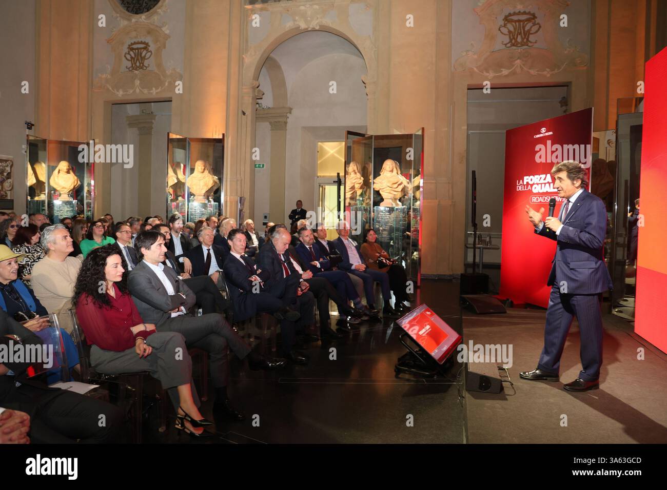 Bologna, Italia. 24th Mar, 2025. Bologna, Italia - Cronaca - 24 Marzo 2025 - road show editore e ...