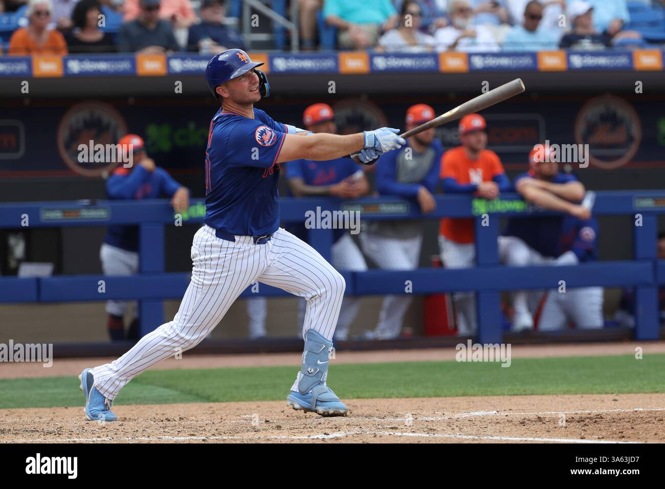 PORT CHARLOTTE, FL - MARCH 24: New York Mets first base Pete Alonso (20 ...