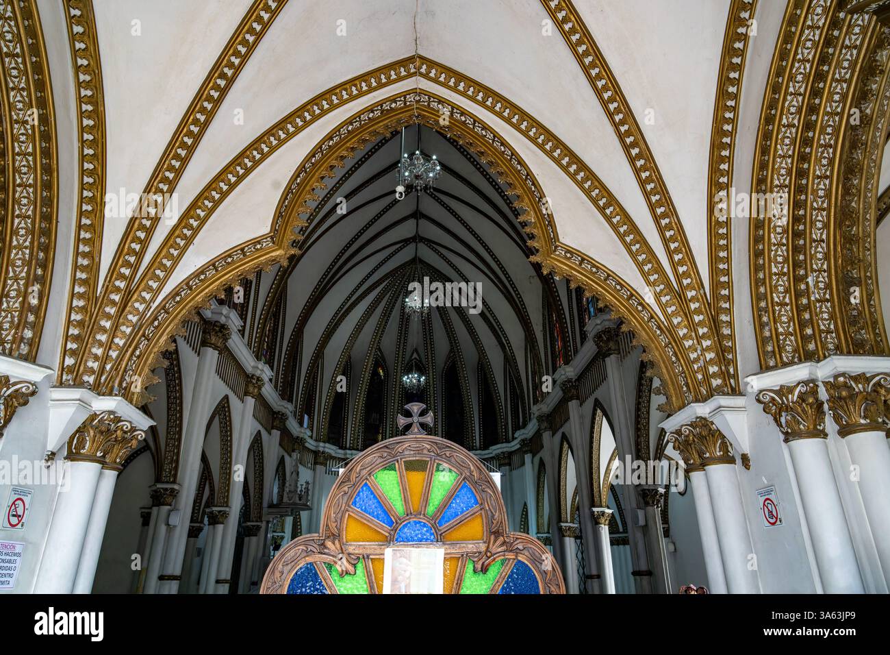 The interior of La Ermita Church in Cali, Colombia Stock Photo - Alamy