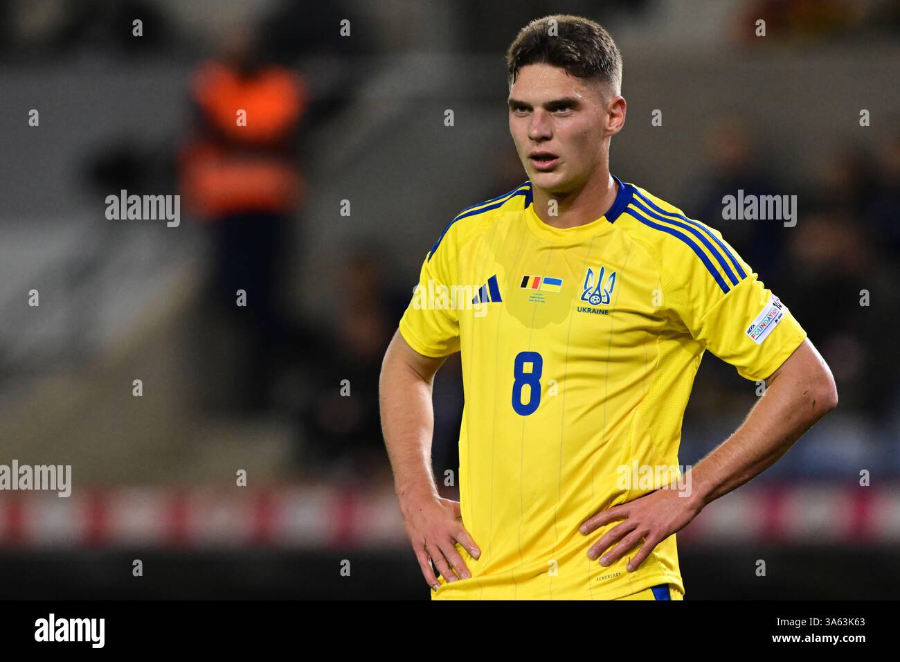 GENK - Georgiy Sudakov of Ukraine during the UEFA Nations League ...