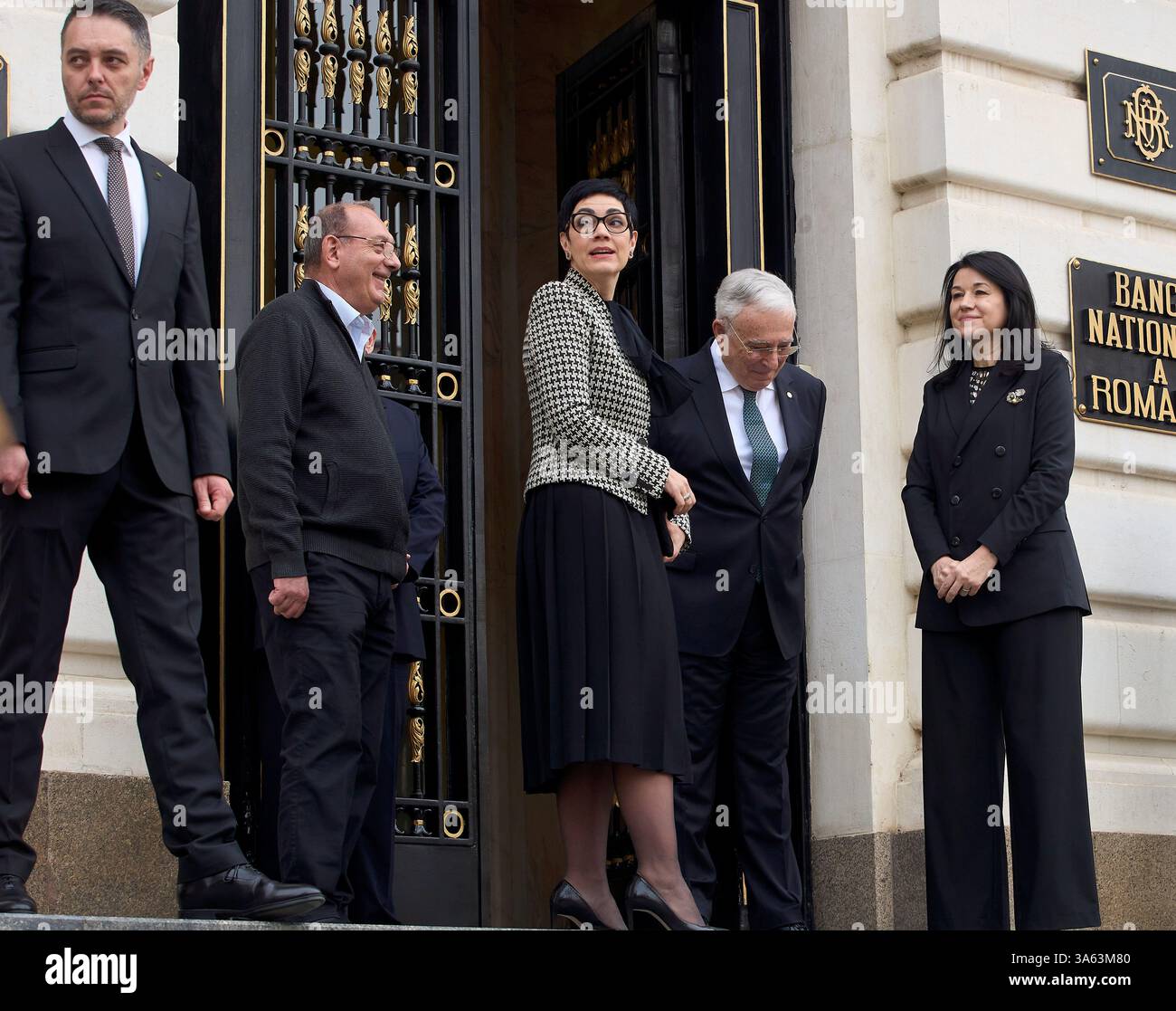 Bucharest, Romania, 24th Mar 2025: Delia Dinu (C), Presidential Adviser ...