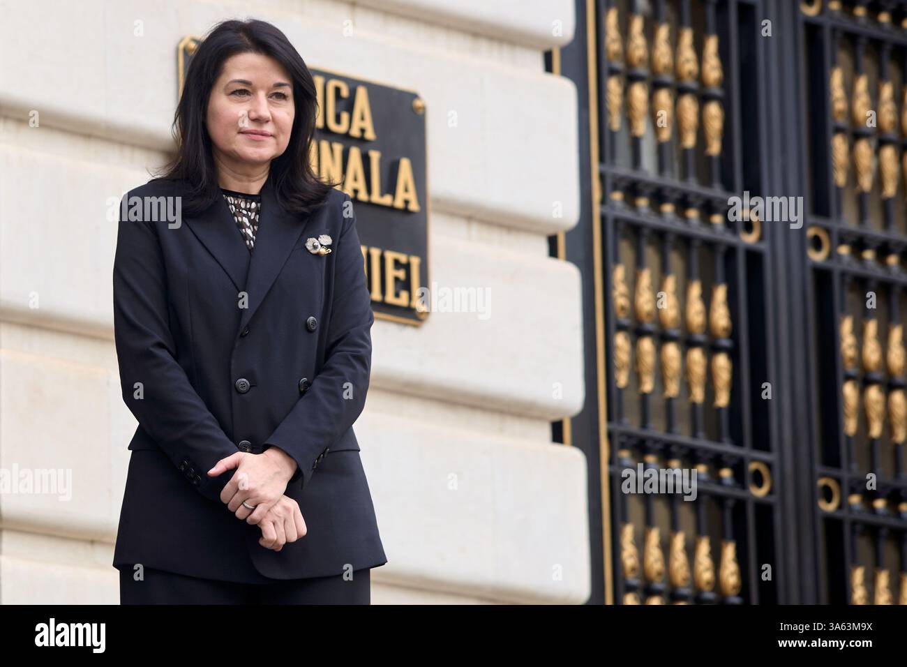 Bucharest, Romania, 24th Mar 2025: Judge Corina Alina Corbu, the ...