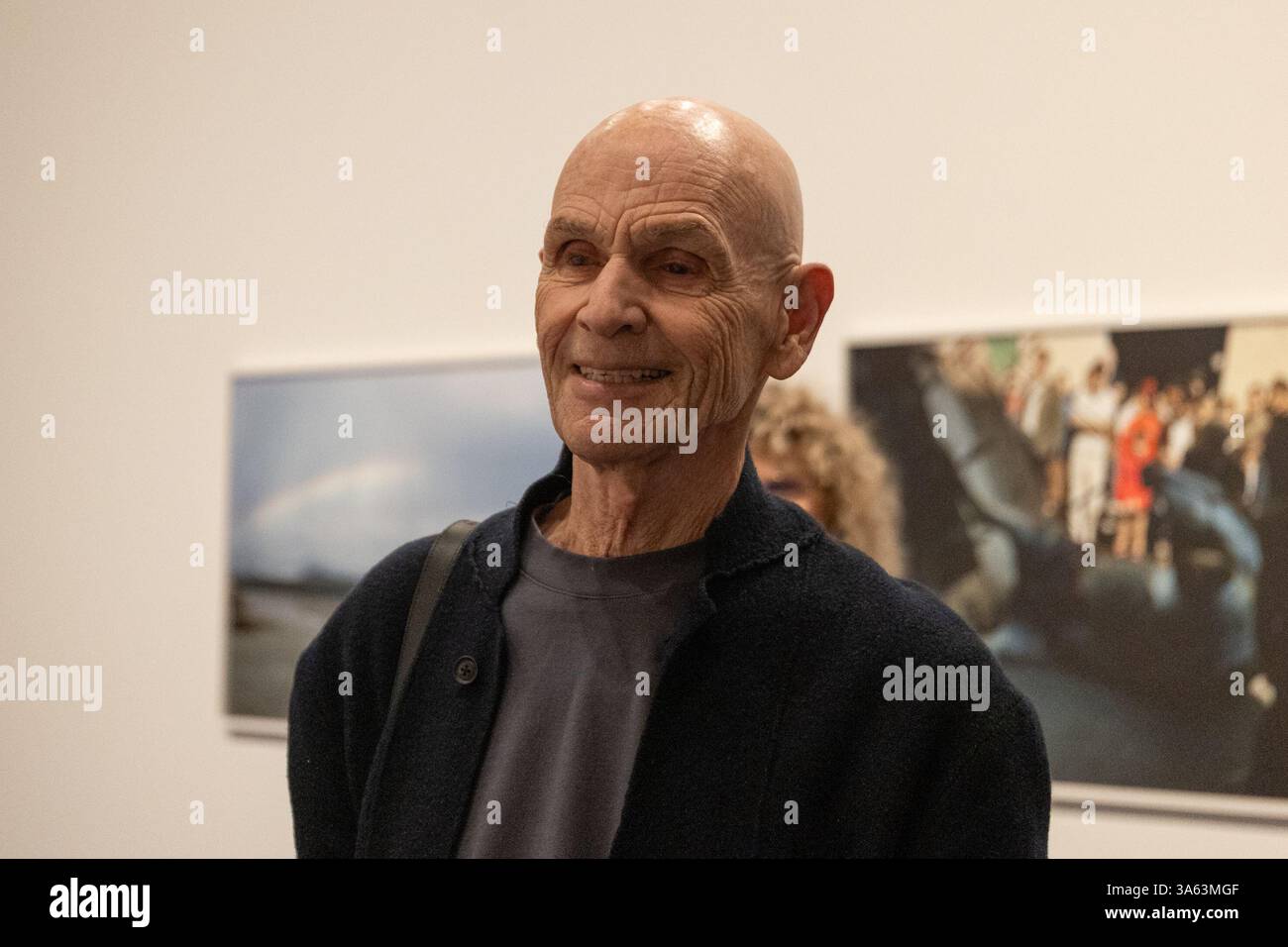 Joel Meyerowitz attends the opening of ''A Sense of Wonder,'' the first ...