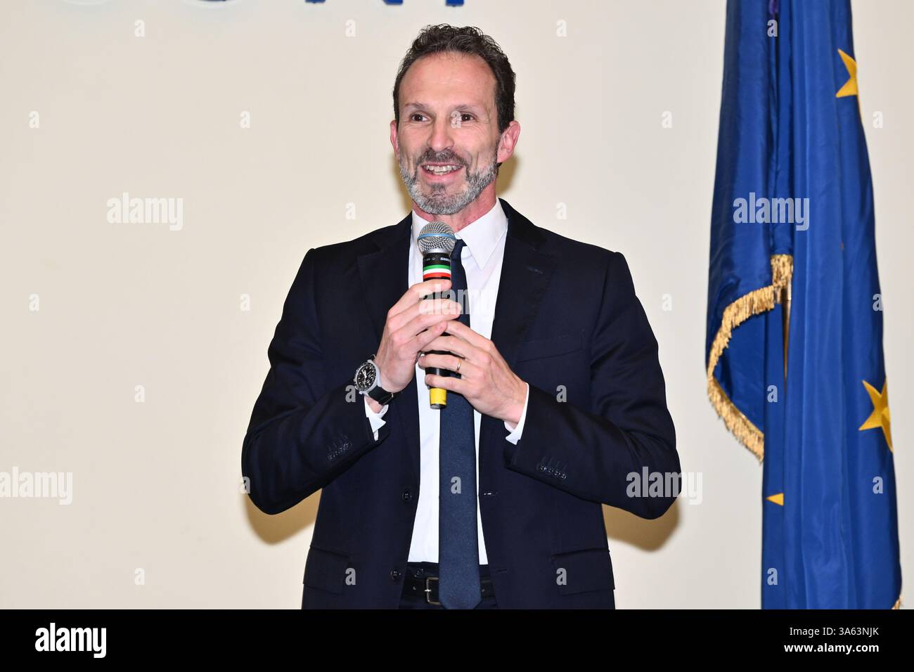 Umberto Calcagno president of AIC during the Women4Football event, at ...