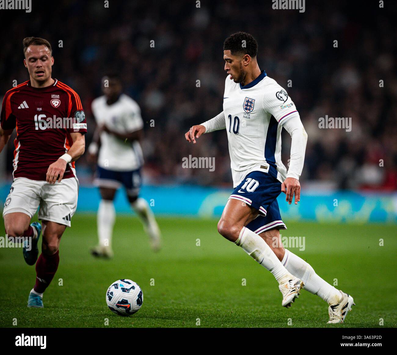 Wembley Stadium, London, UK. 24th Mar, 2025. FIFA World Cup Qualifying ...