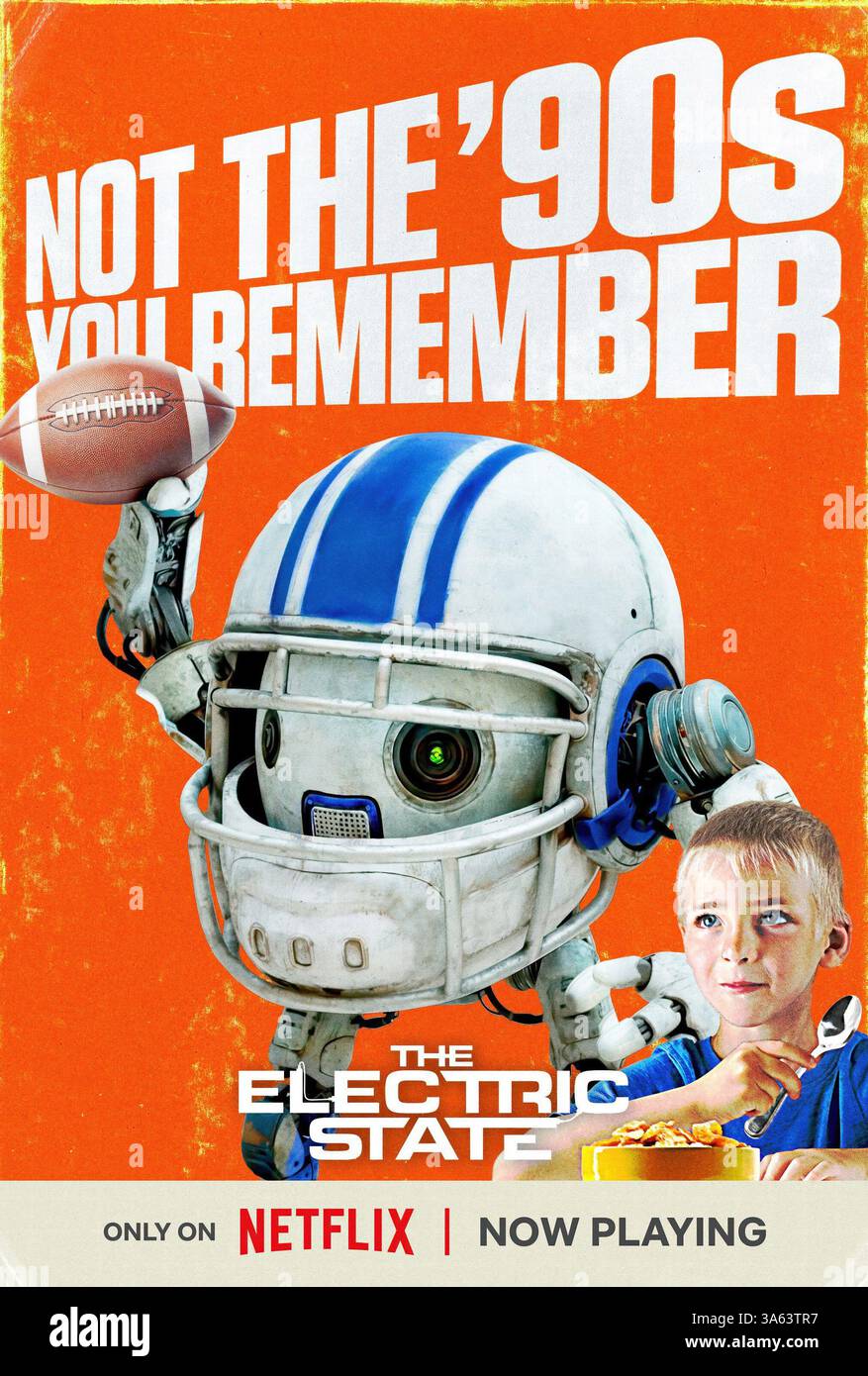 THE ELECTRIC STATE, US poster, Blitz (voice: Rob Gronkowski), 2025 ...