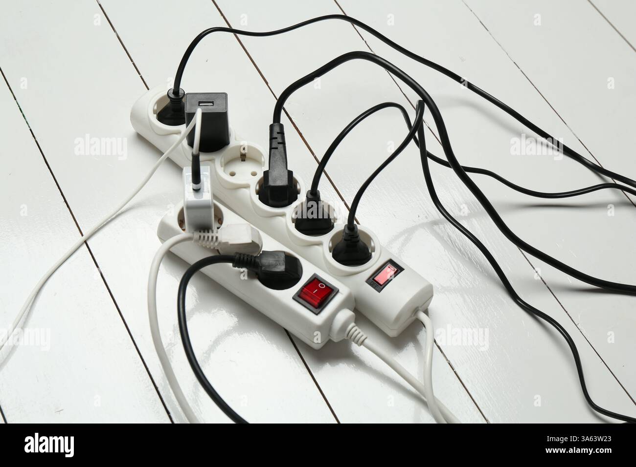 Overloaded power hi-res stock photography and images - Alamy