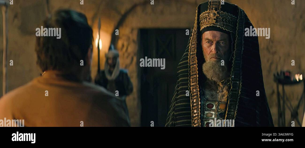 THE LAST SUPPER, from left: Robert Knepper as Judas, James Faulkner, as ...