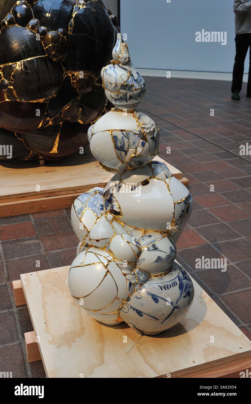 New York, USA. 24th Mar, 2025. Vase by Yeesookyung on display at the ...