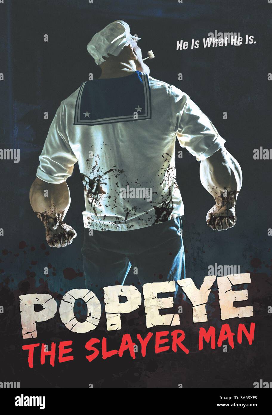 POPEYE THE SLAYER MAN, poster, Jason Robert Stephens as The Sailor Man ...