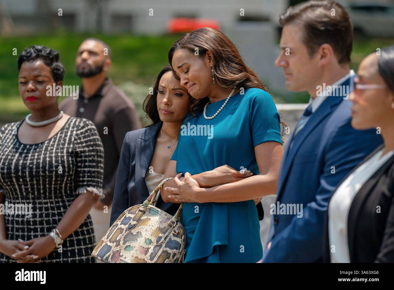 TYLER PERRY'S DUPLICITY, (aka DUPLICITY), center, from left: Kat Graham ...