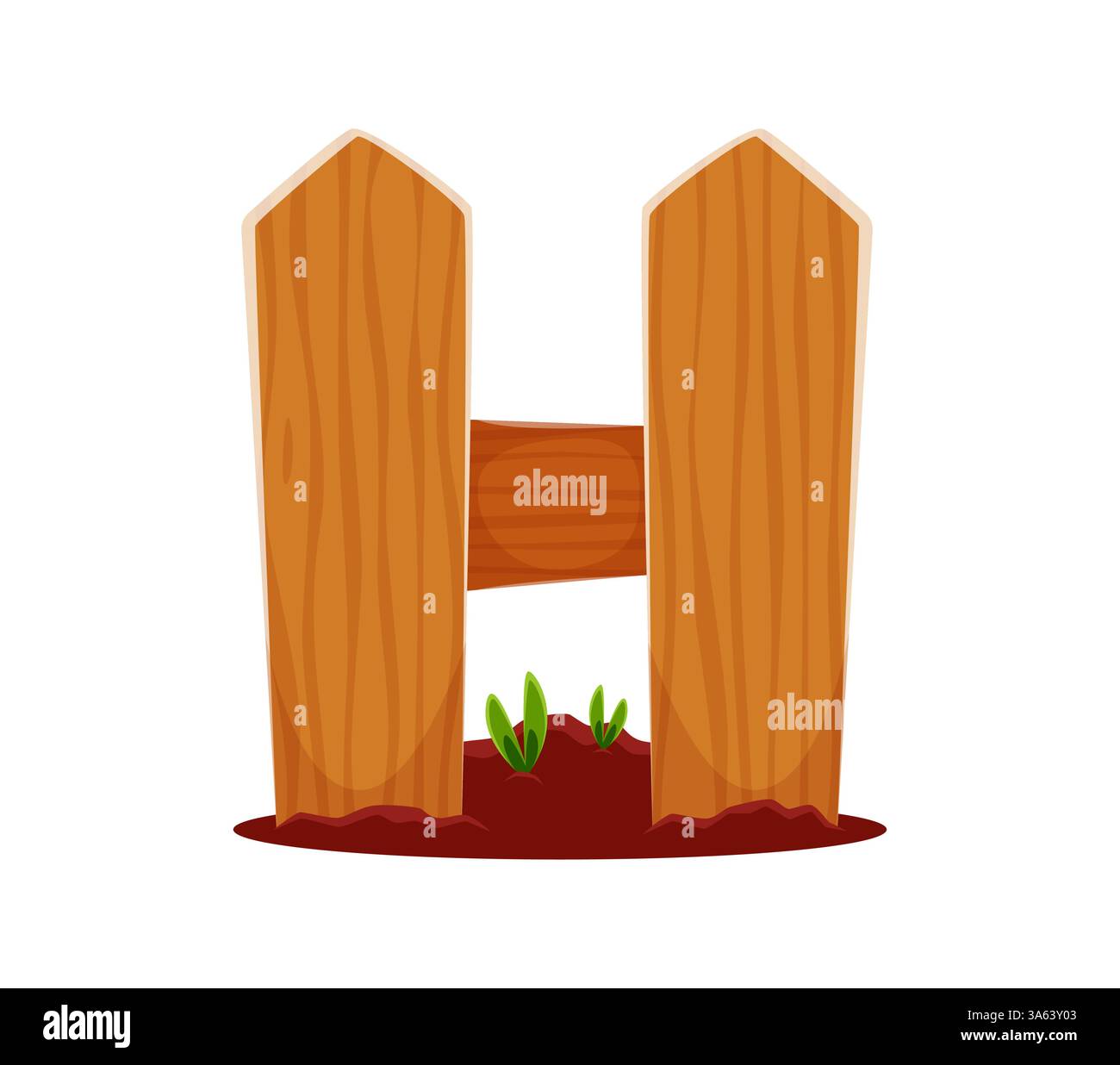Farm font or cartoon type or English alphabet typeface for kids, vector ...