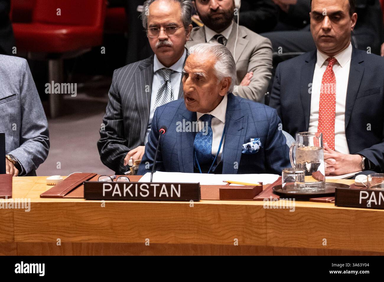 New York, NY, March 24, 2025: Syed Tariq Fatemi, Special Assistant to ...