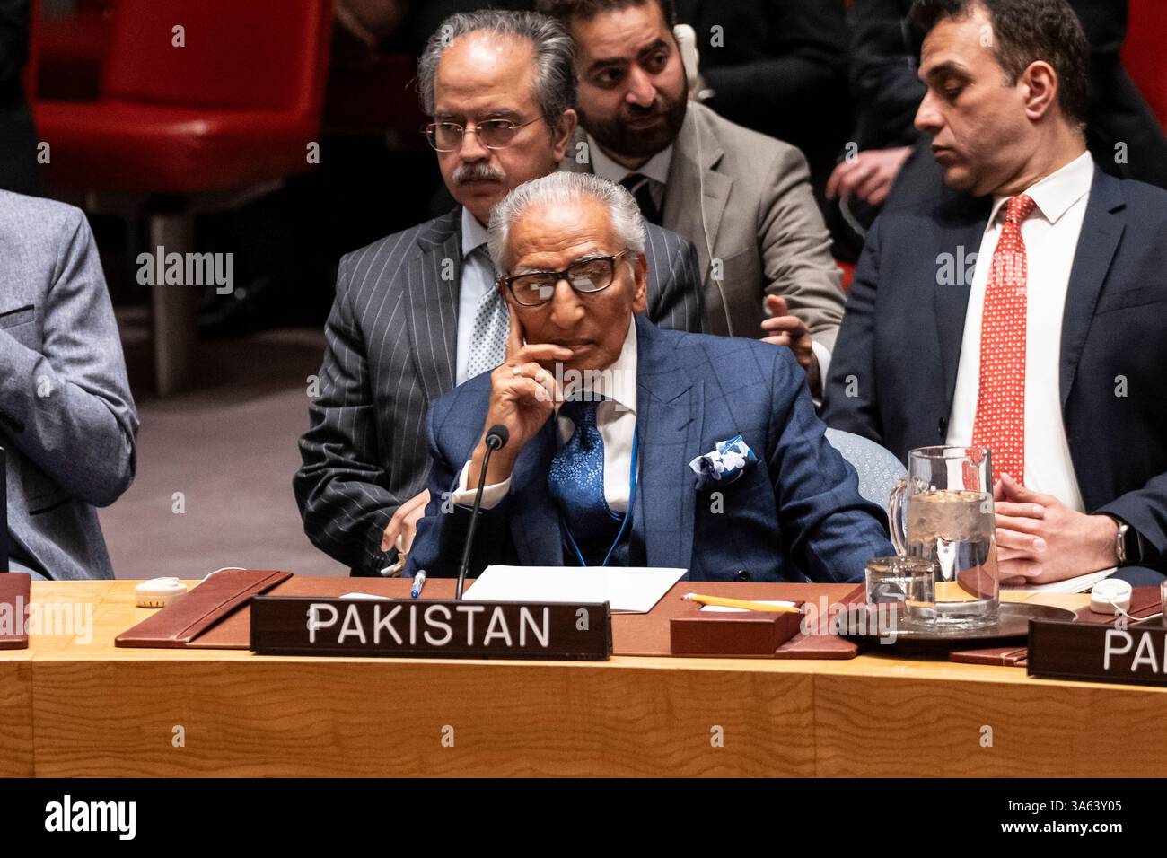 New York, NY, March 24, 2025: Syed Tariq Fatemi, Special Assistant to ...