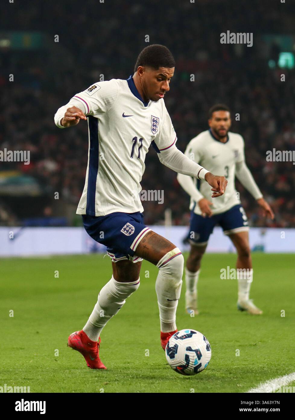 London, UK. 24th Mar, 2025. Wembley Stadium, London, 24th March 2025 ...