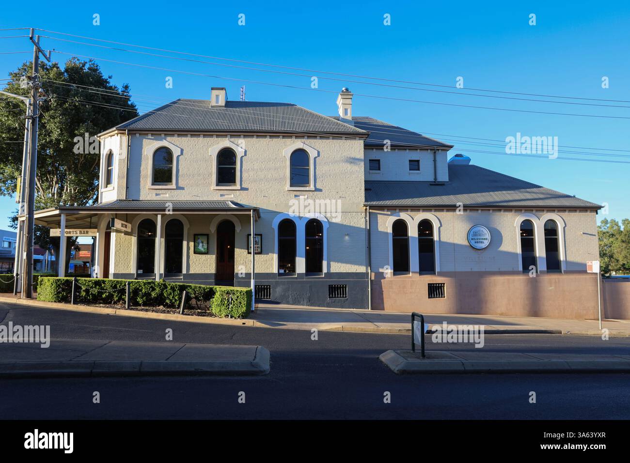 Facade of a beautiful heritage building architecture built in 1882 in ...
