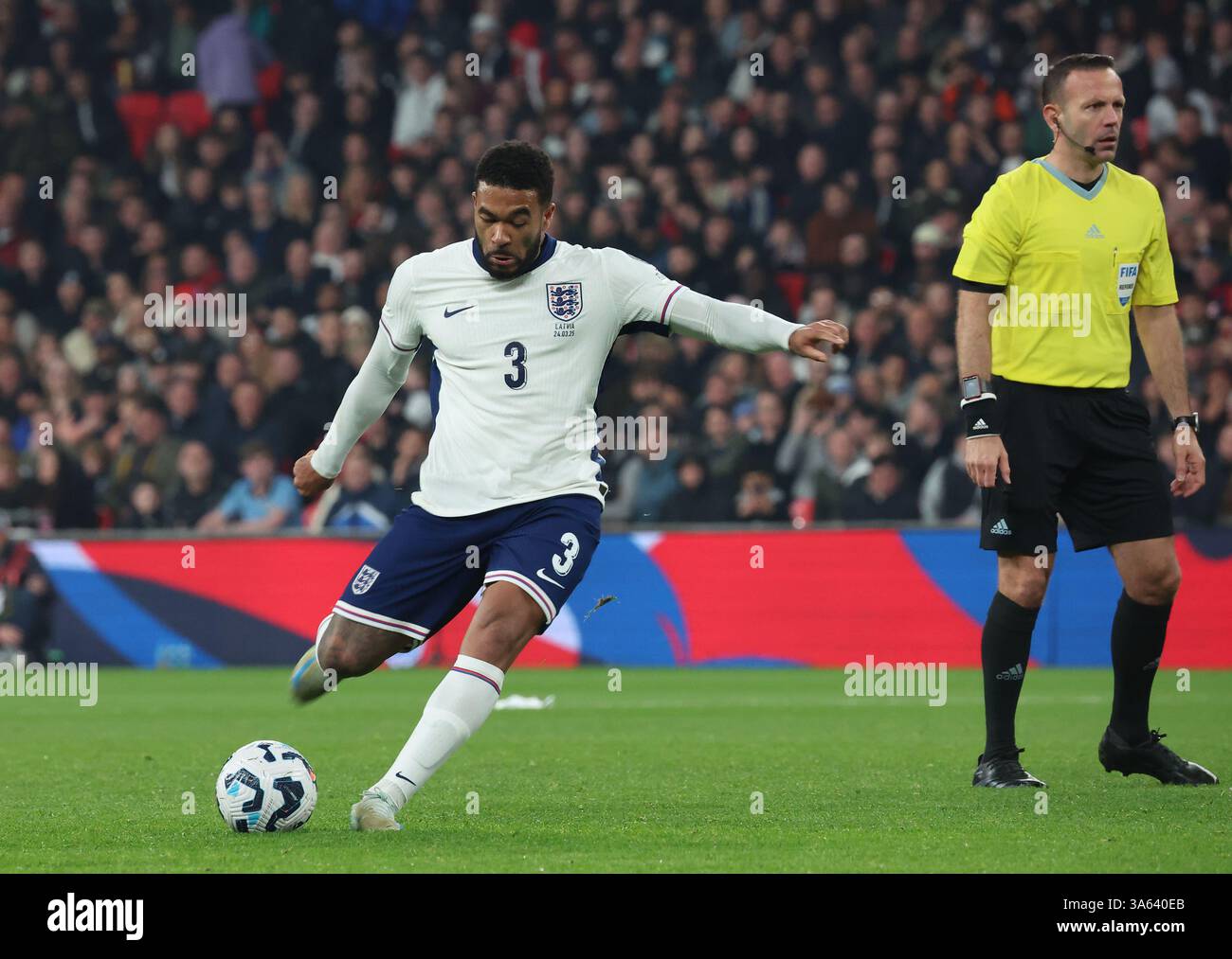 Reece James(Chelsea) of England scores during UEFA World Cup Qualifiers ...