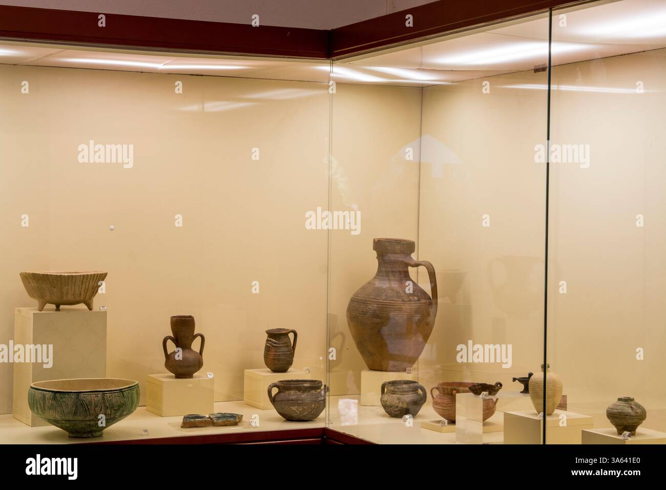 Artifacts in Silves Municipal Archaeology Museum, Castelo de Silves ...