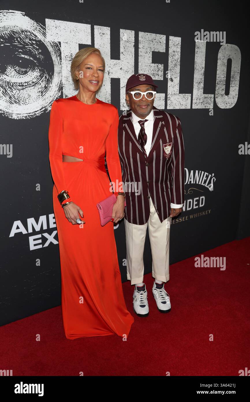 New York, New York, USA. 23 March 2025. Spike Lee attends the Broadway ...
