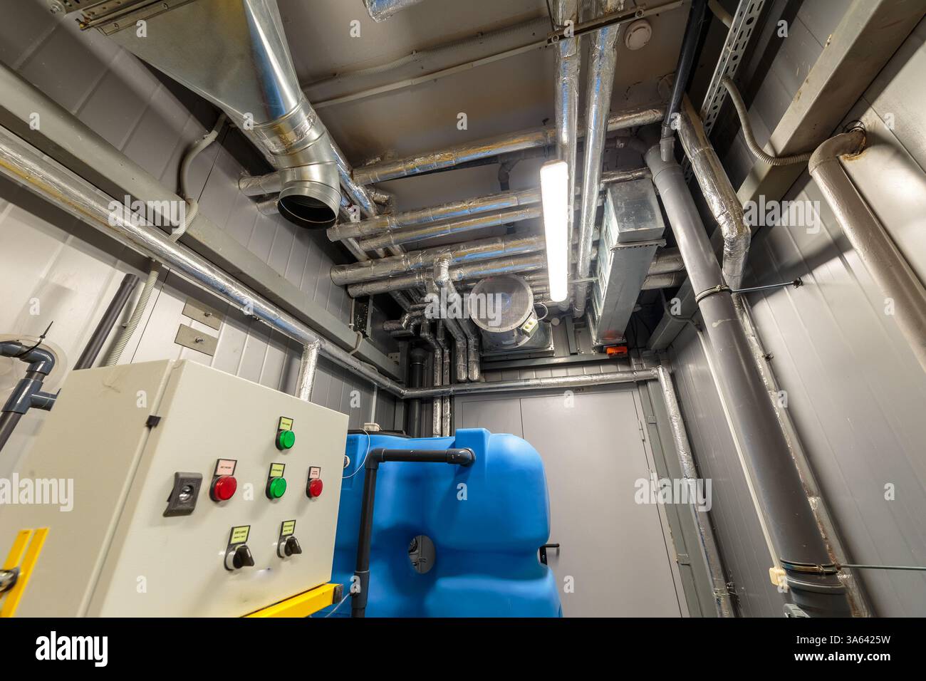 Air heating system for industrial premises, new technologies. air ...