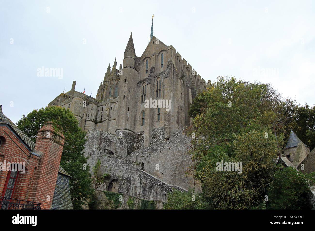 Mont Saint Michel Abbey, Normandy, France Stock Photo - Alamy