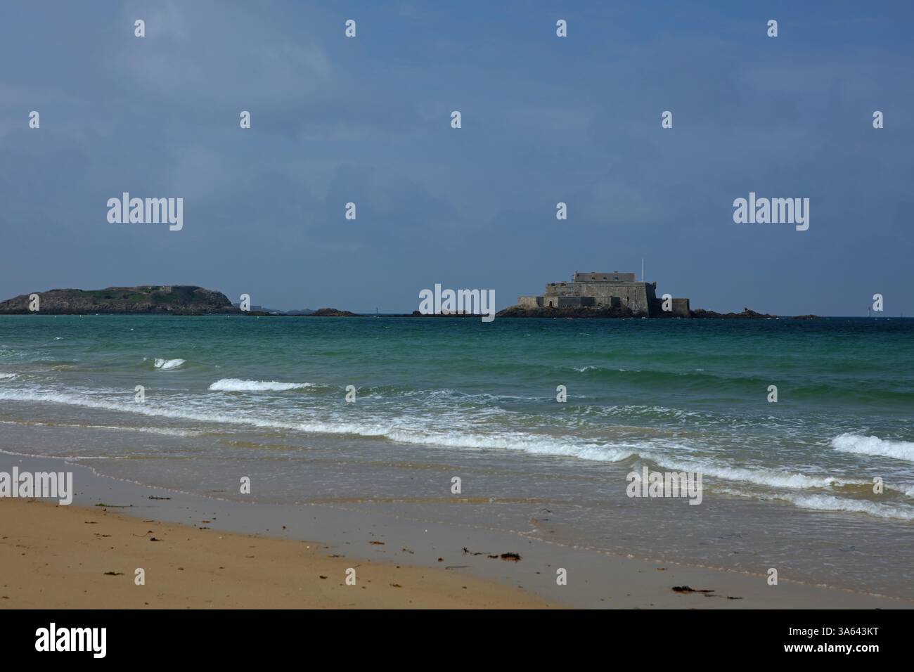 Fort National in Saint Malo, Brittany, France Stock Photo - Alamy