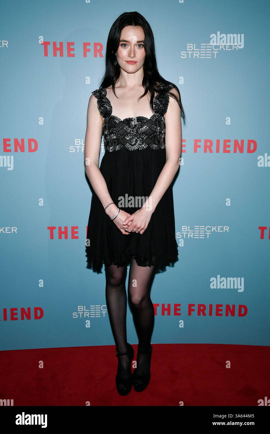 Sarah Pidgeon attends the premiere of "The Friend" at IPIC Theaters on ...