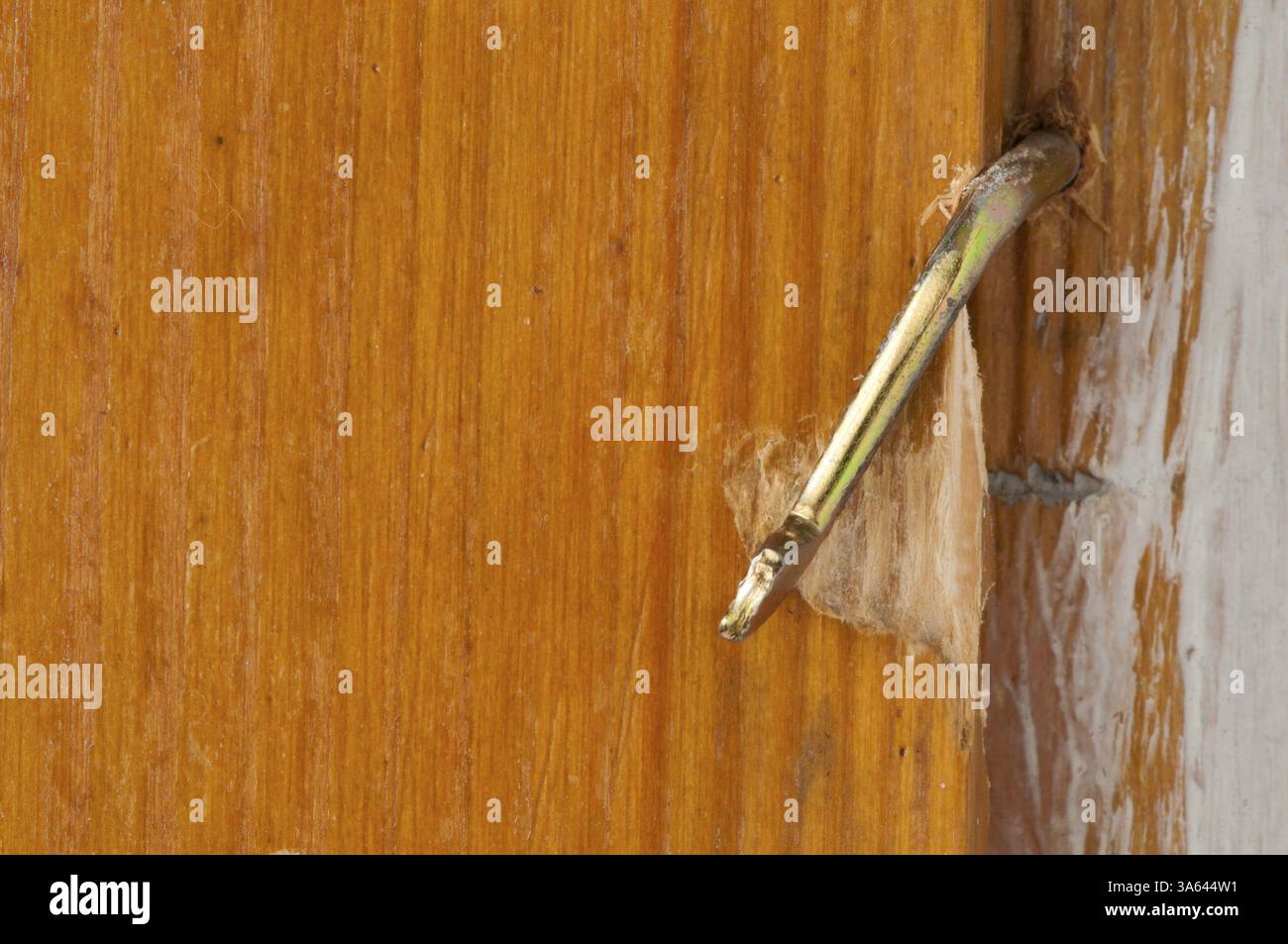 Door lock close up. Horizontal image Stock Photo - Alamy