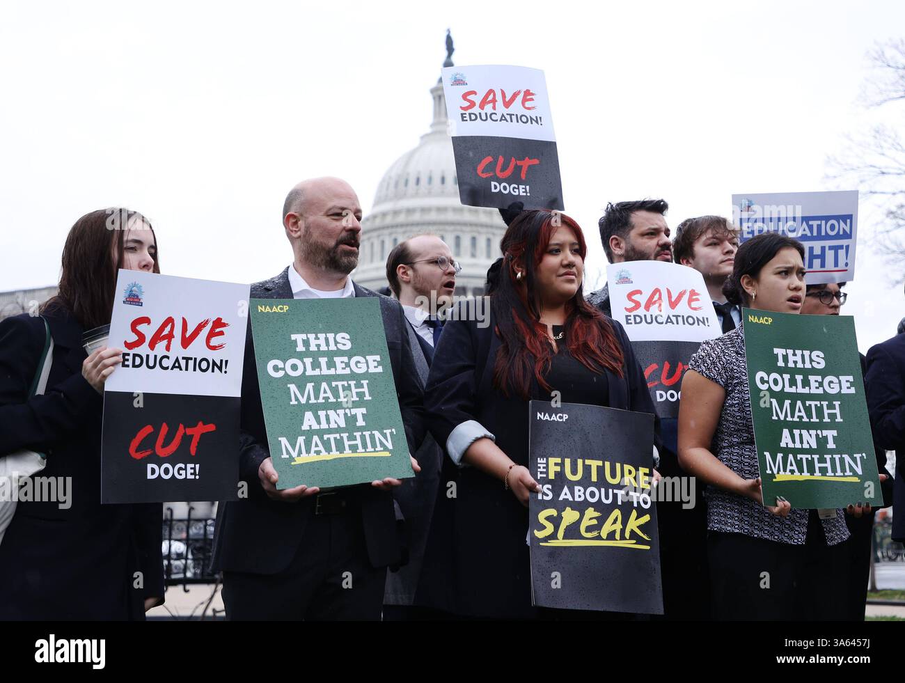 Save Our Education Rally, in front of the US Capitol in Washington ...