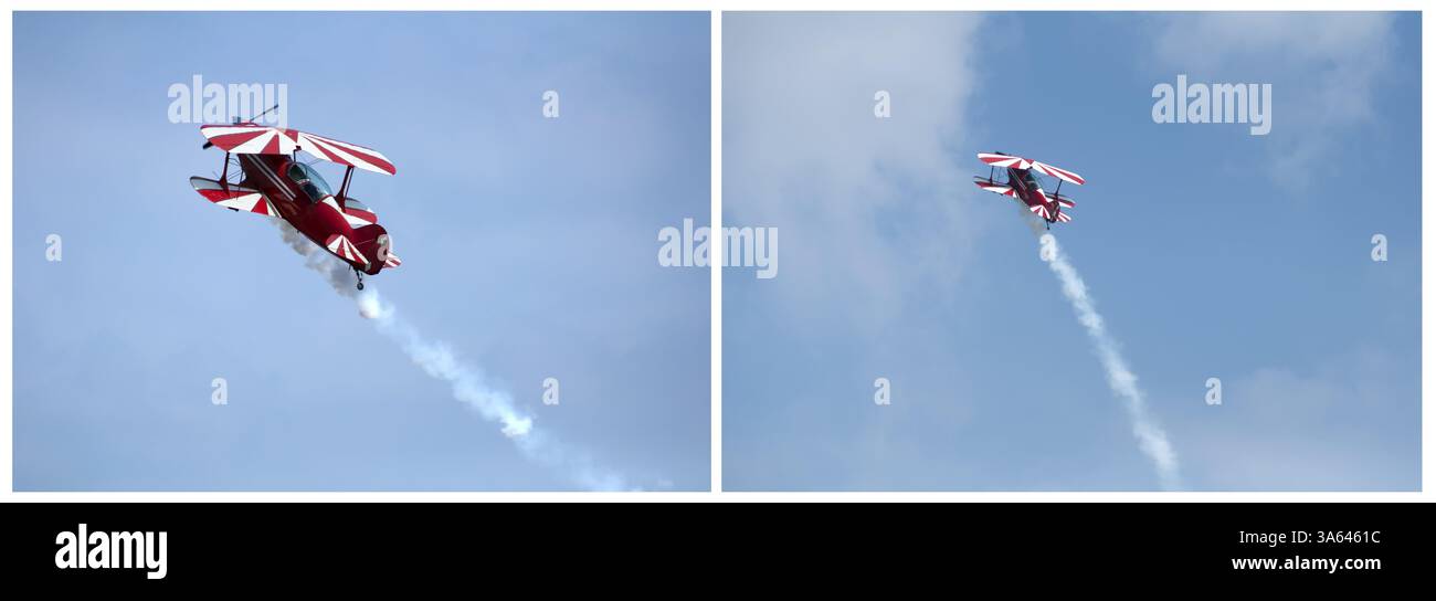 Plane in landscape Cut Out Stock Images & Pictures - Alamy