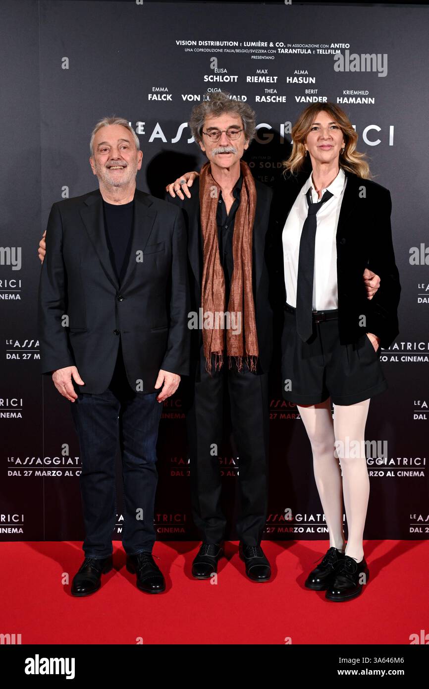 Milan, Preview of Silvio Soldini's Film "The Tasters". Cinema Anteo. In ...