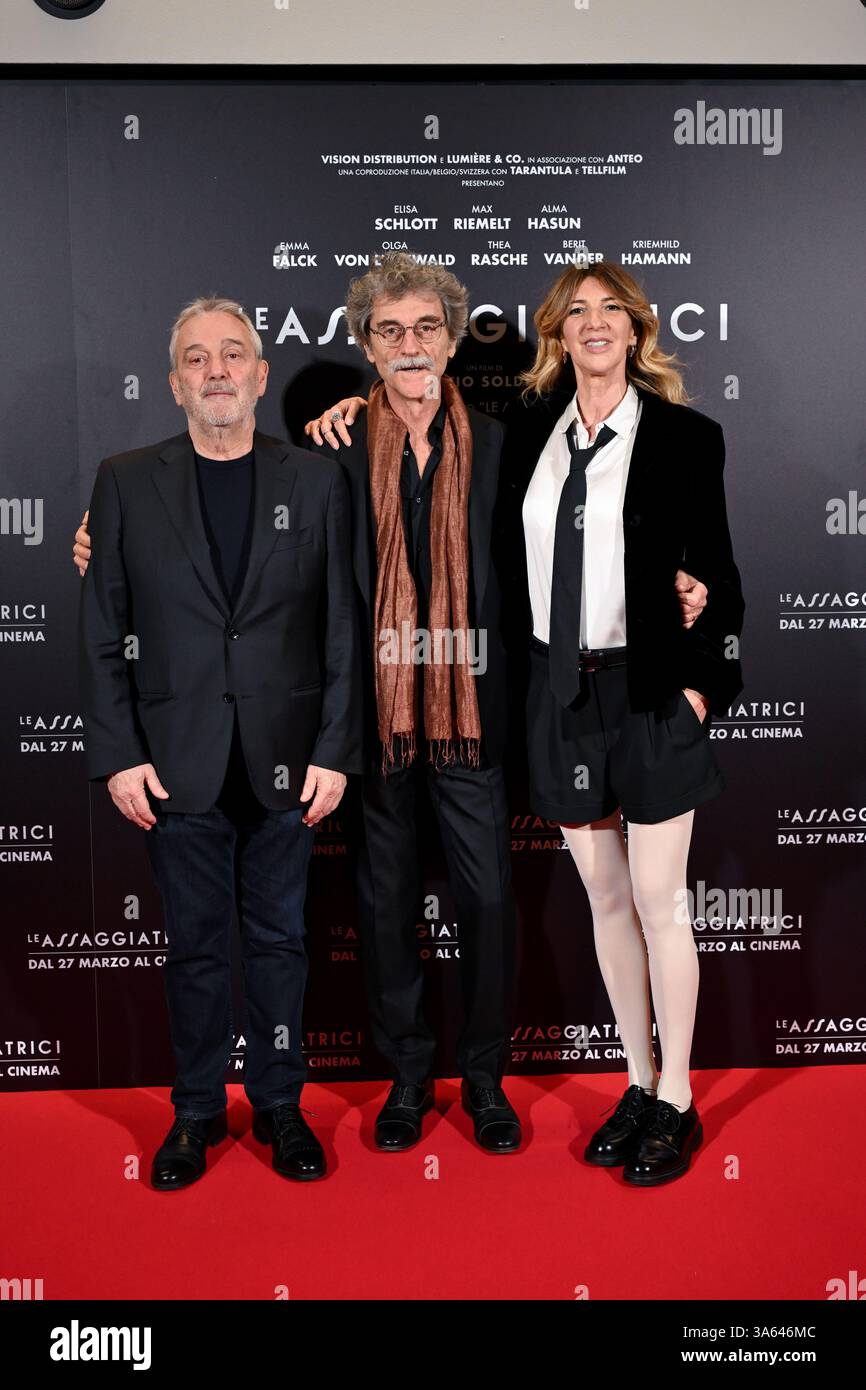 Milan, Italy. 25th Mar, 2025. Milan, Preview of Silvio Soldini's Film ...