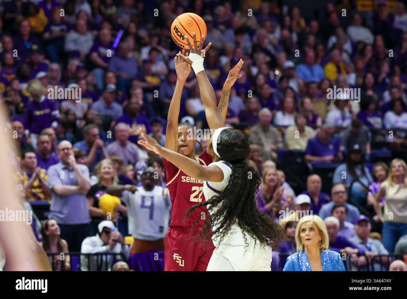 Baton Rouge, United States. 24th Mar, 2025. Florida State Seminoles ...