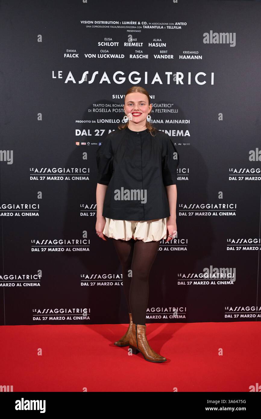 Milan, Italy. 25th Mar, 2025. Milan, Preview of Silvio Soldini's film ...