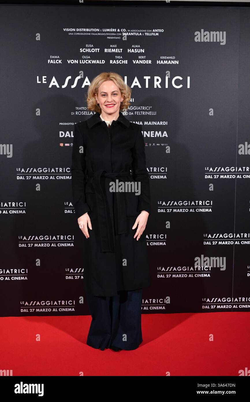 Milan, Italy. 25th Mar, 2025. Milan, Preview of Silvio Soldini's film ...