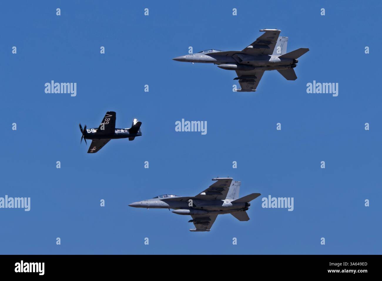 Davis Monthan AFB 3-22-2025 Tucson AZ USA US Navy EA-18G Growler Demo ...