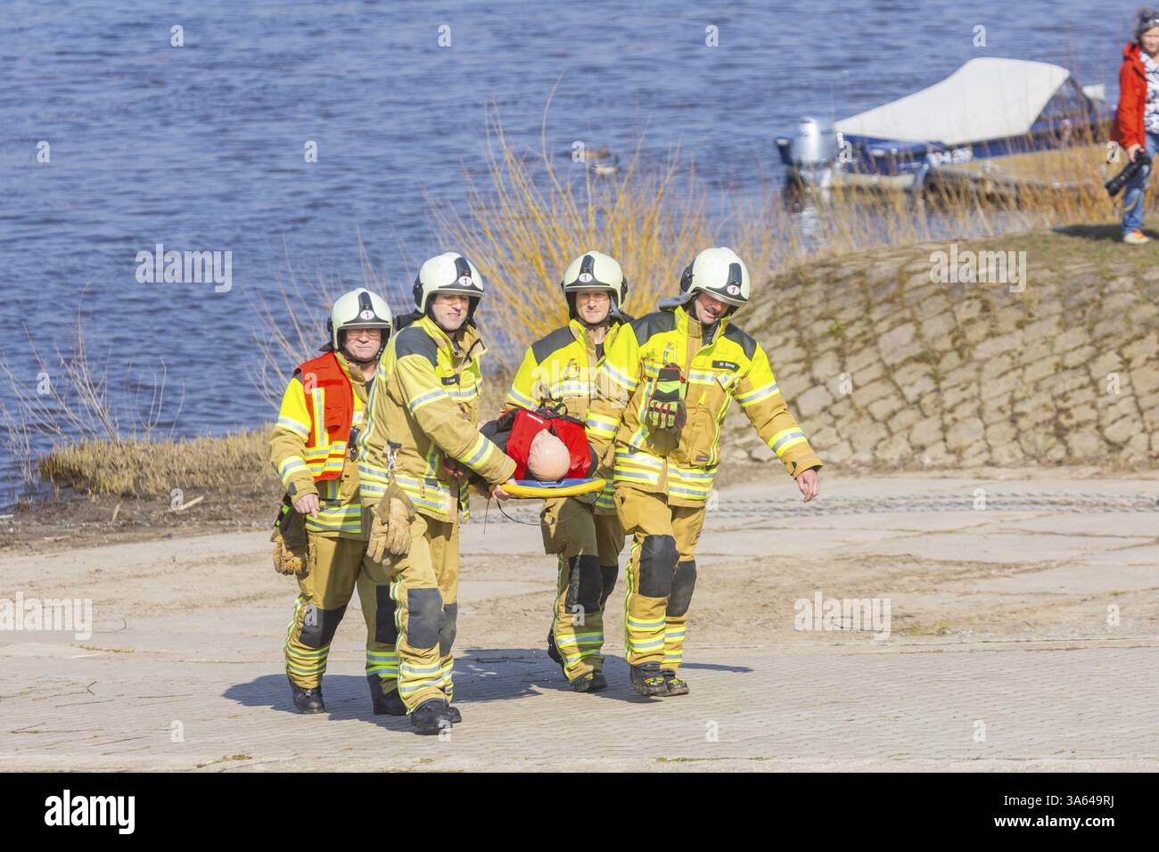 The aim was to train the cooperation of all organisations involved in ...