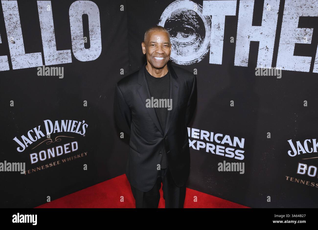 March 23, 2025, New York, New York, USA: Actor DENZEL WASHINGTON ...