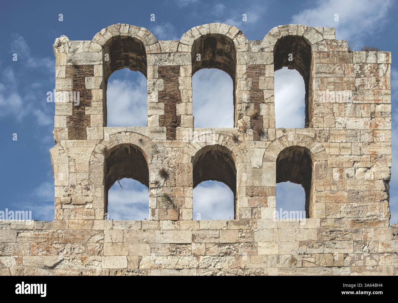 Parthenon in Athens. New different perspective. Greece, Athens Stock ...