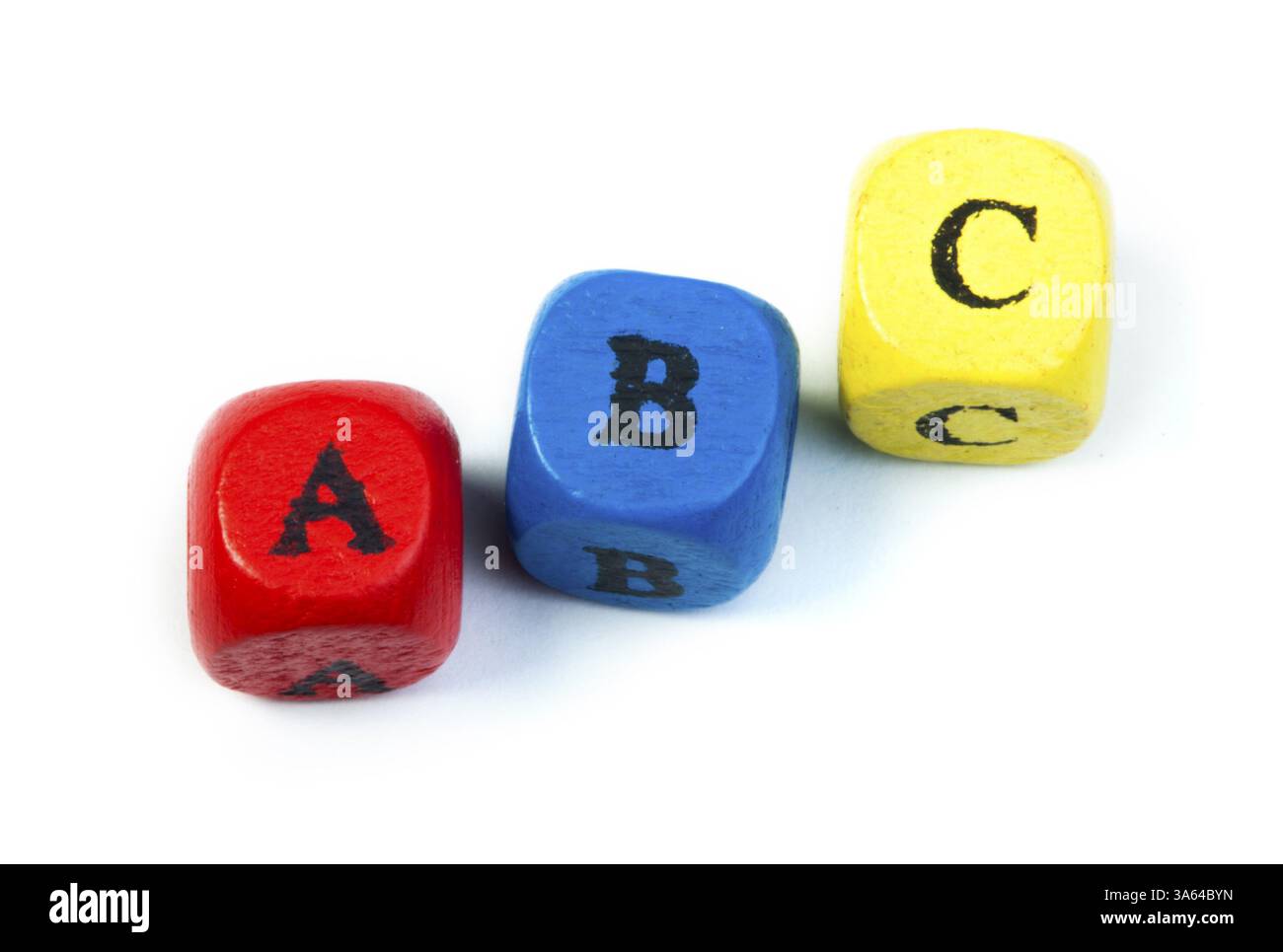 Cubes alphabet letters on hi-res stock photography and images - Alamy