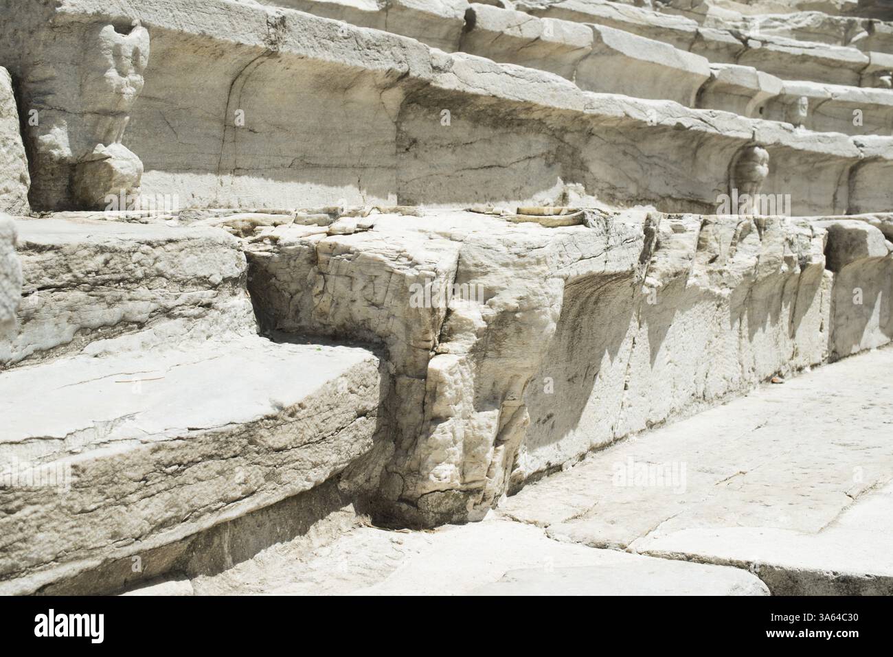 Stone artifacts. Ancient arena for struggles Stock Photo - Alamy