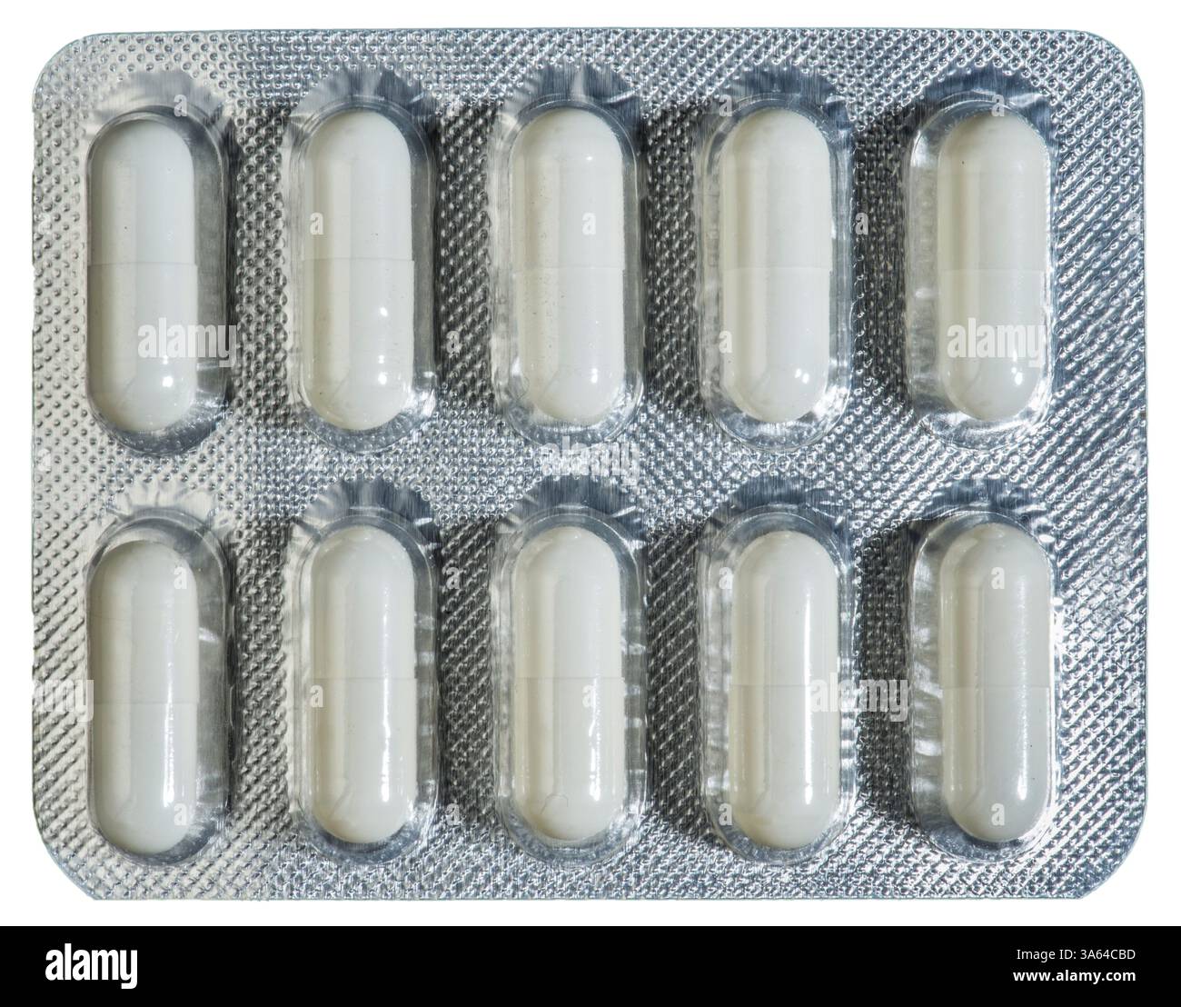 Empty blister packs tablets Cut Out Stock Images & Pictures - Alamy