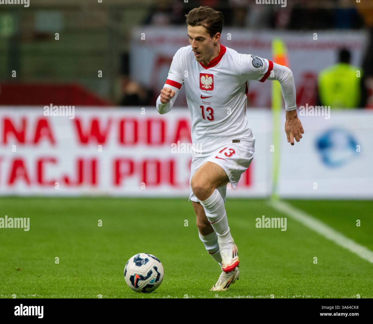 Jakub Kami?ski of Poland during the 2026 FIFA World Cup Qualifier Group ...