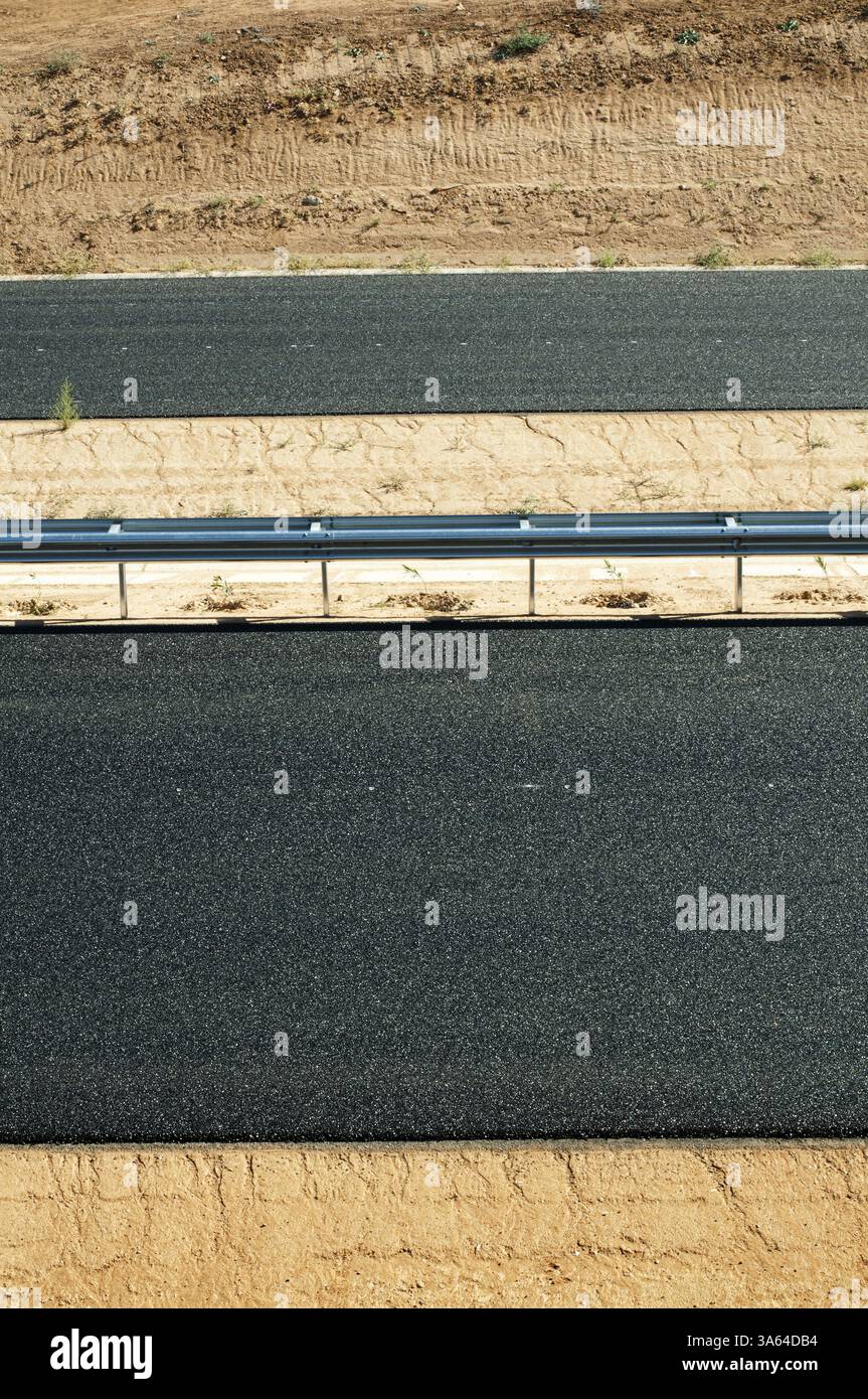 New asphalt highway road. Black asphalt Stock Photo - Alamy